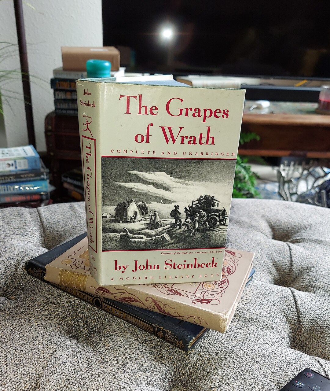 First Edition Books: John Steinbeck- the Grapes of Wrath Modern Library ...