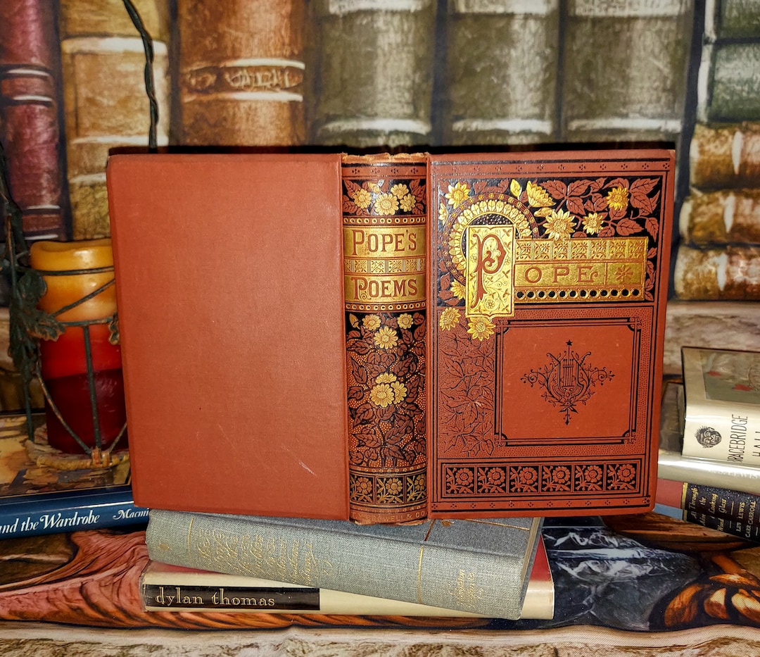 First Edition Book, Antique Book Decor, Vintage Books, Mid-1800s, the ...