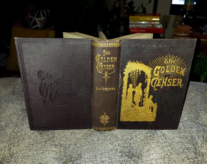 Rare Find- 1st Edition, 1st Print- the Golden Censer by Mcgovern, 1881 ...