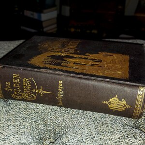 Rare Find 1st Edition, 1st Print the Golden Censer by Mcgovern, 1881-1882 Illustrated Spencerian ...