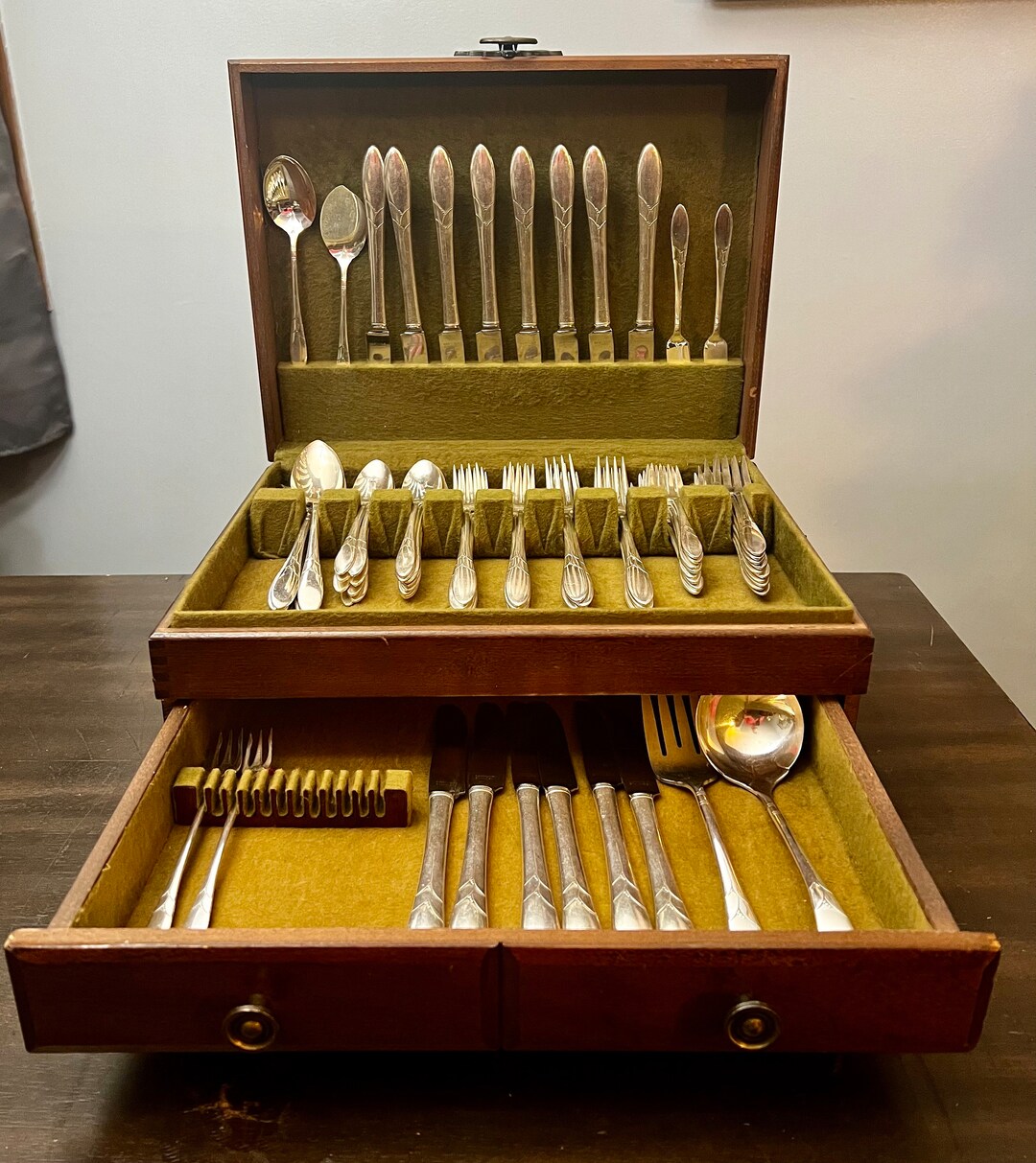 Vintage ONEIDA Community lady Hamilton Pattern 1932 Silverplate Piece ...