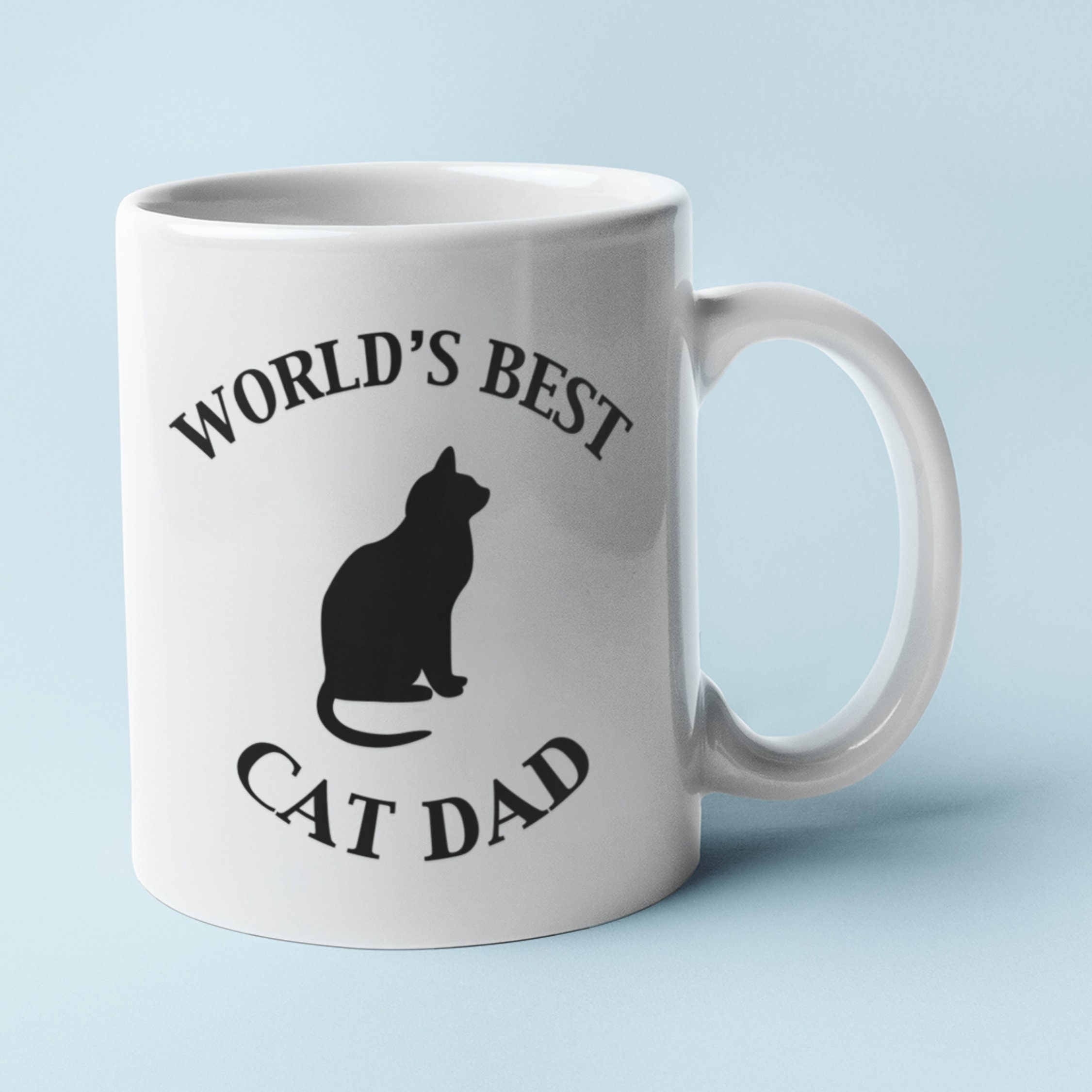 World's Best Cat Dad Mug - Etsy