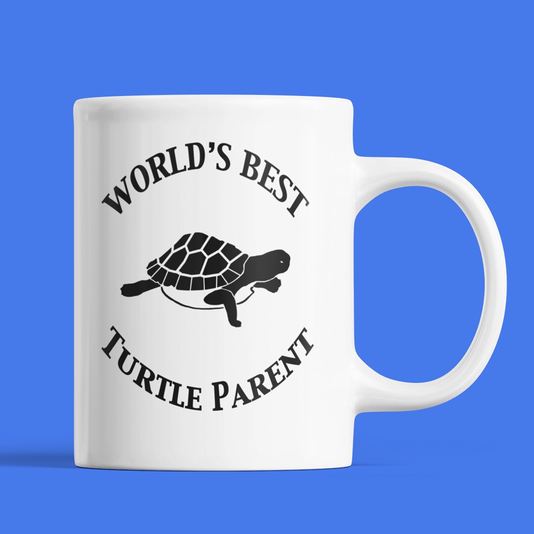 World's Best Turtle Parent Mug - Etsy