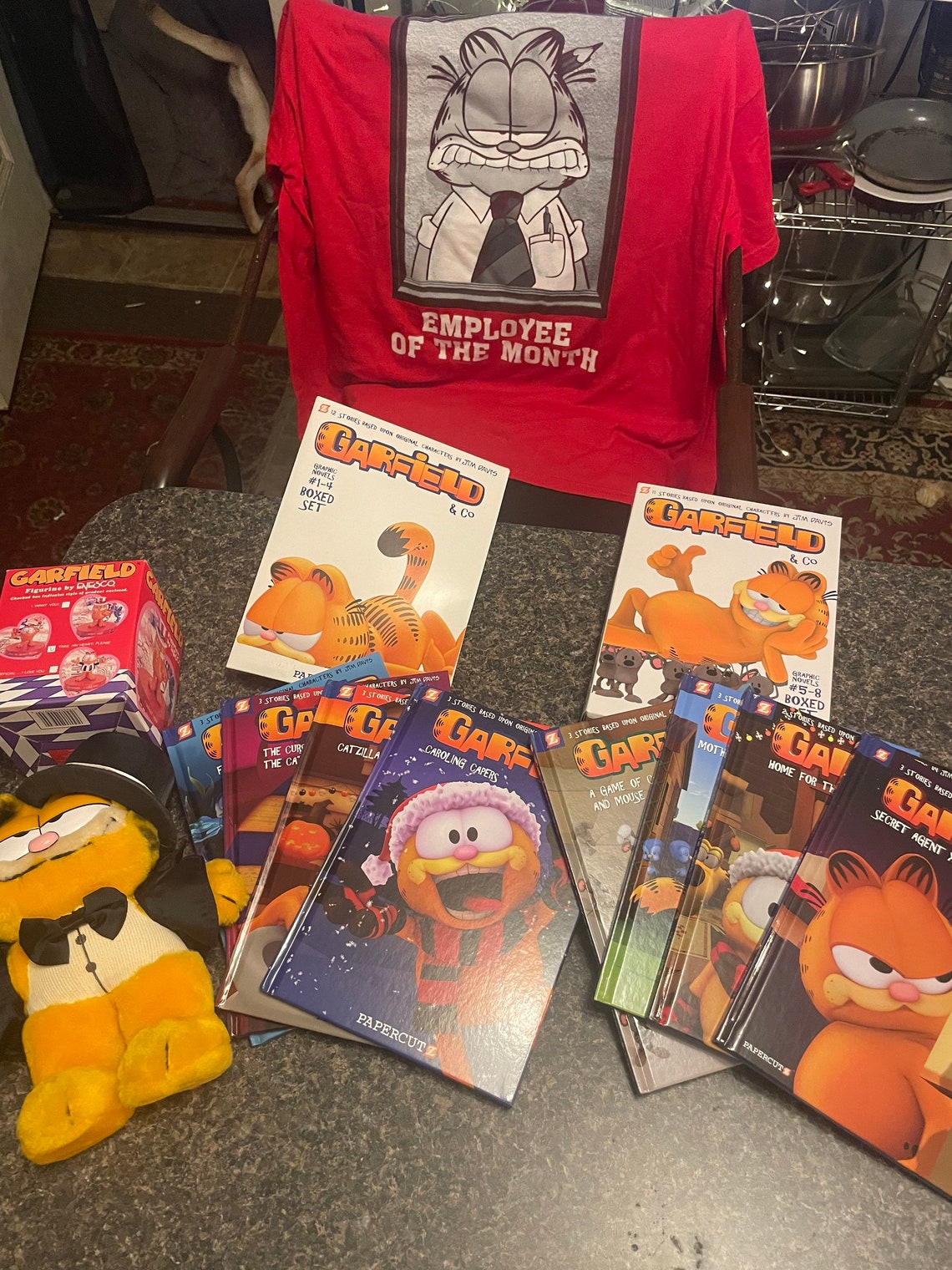 Rare GARFIELD Lot 10 Tshirt Plush Book Sets Figure - Etsy