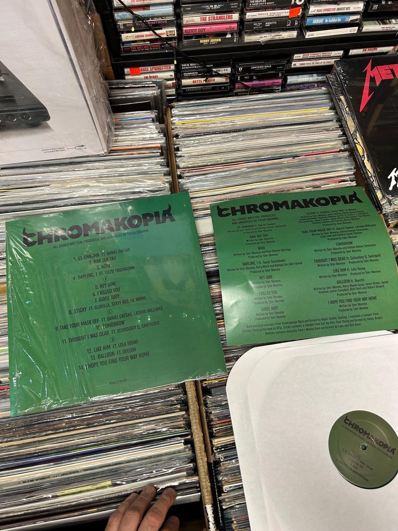Tyler the Creator Chromakopia 2xlp Green Vinyl Sealed - Etsy