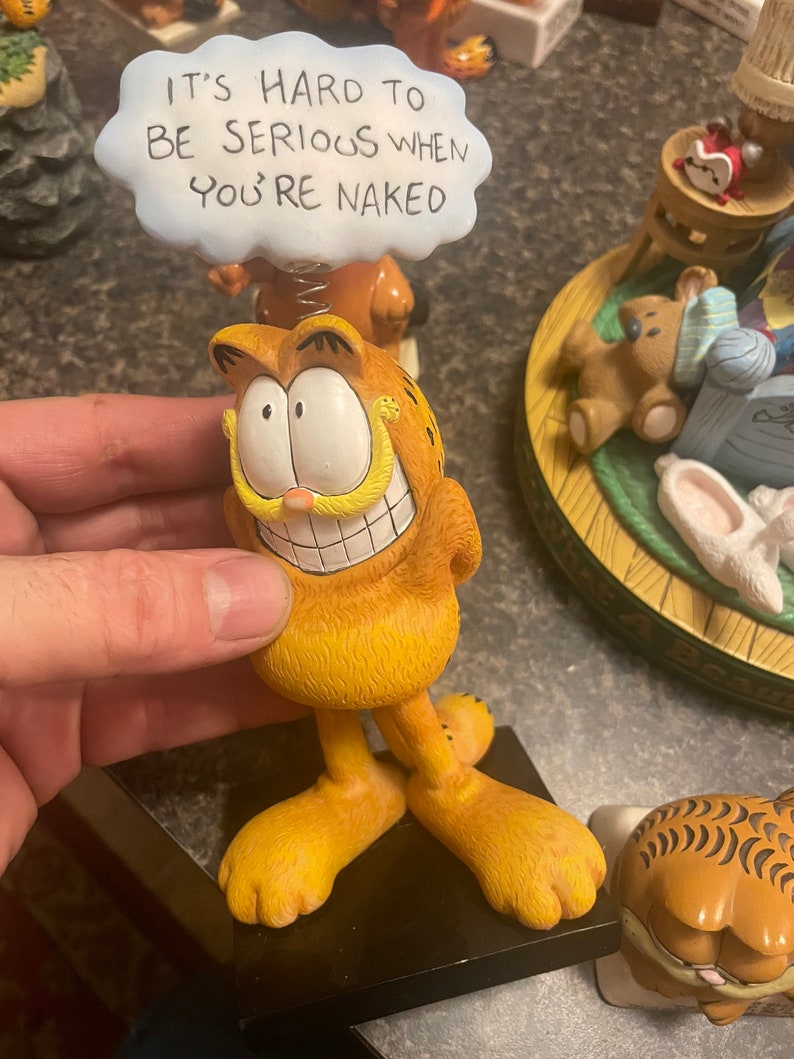 Garfield LOT 1 6x Pieces 80s and 90s Including Perfect Working Music ...