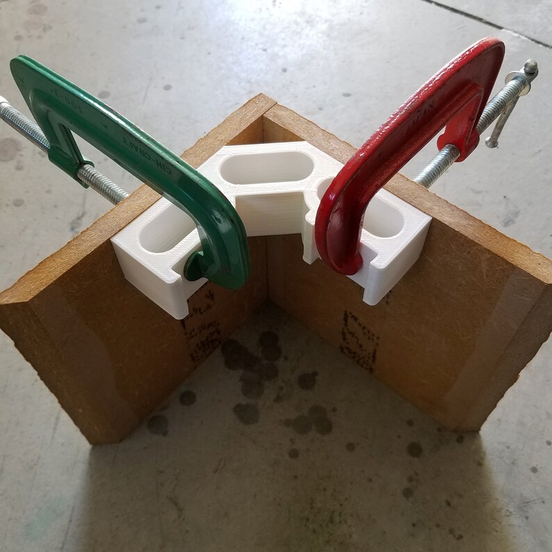 Right angle woodworking braces with inserts 90 degree set | Etsy