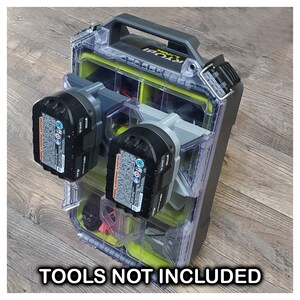 Ryobi 18v Battery Link Toolbox Mount - Etsy