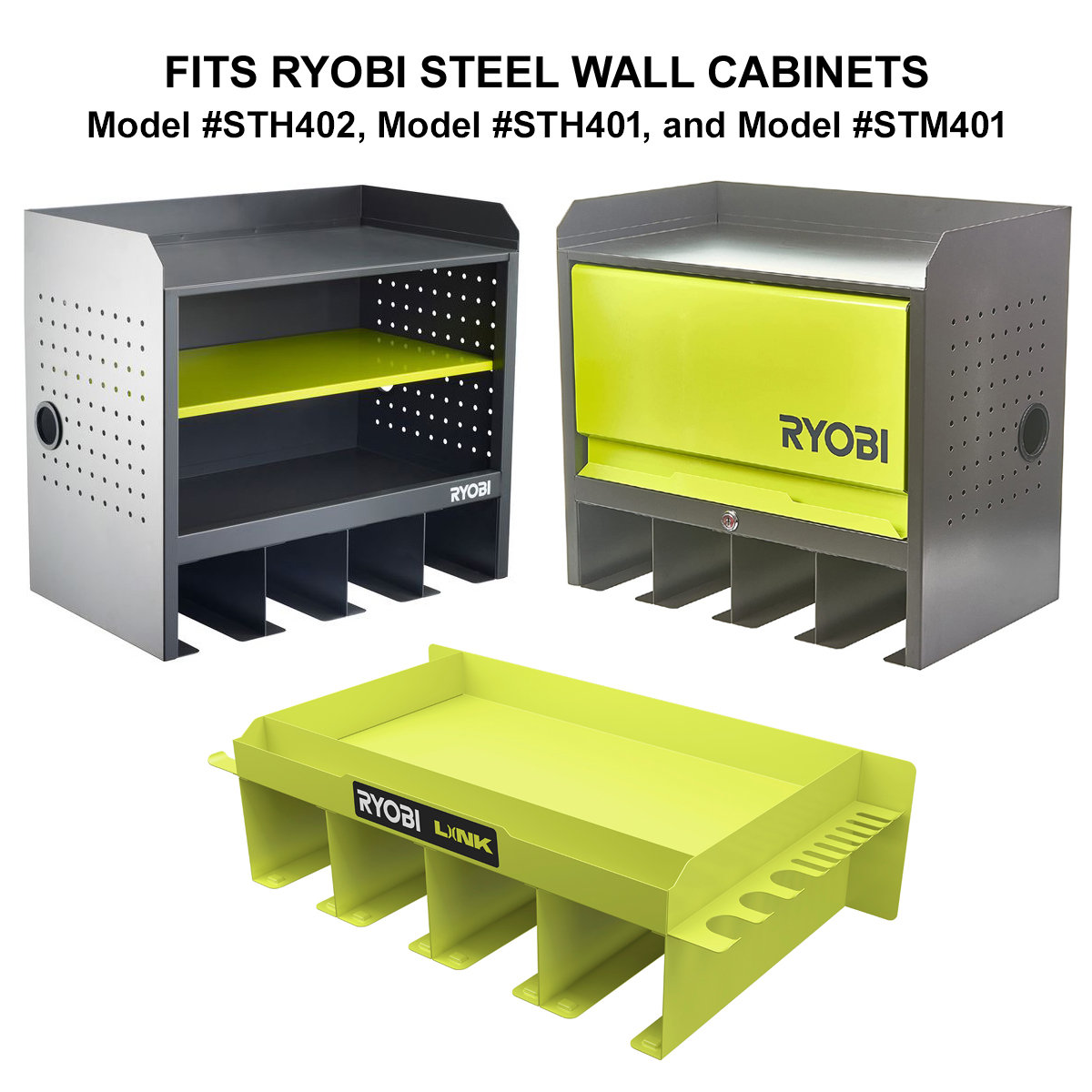 Ryobi Wall Mounted Cabinet Shelves Etsy