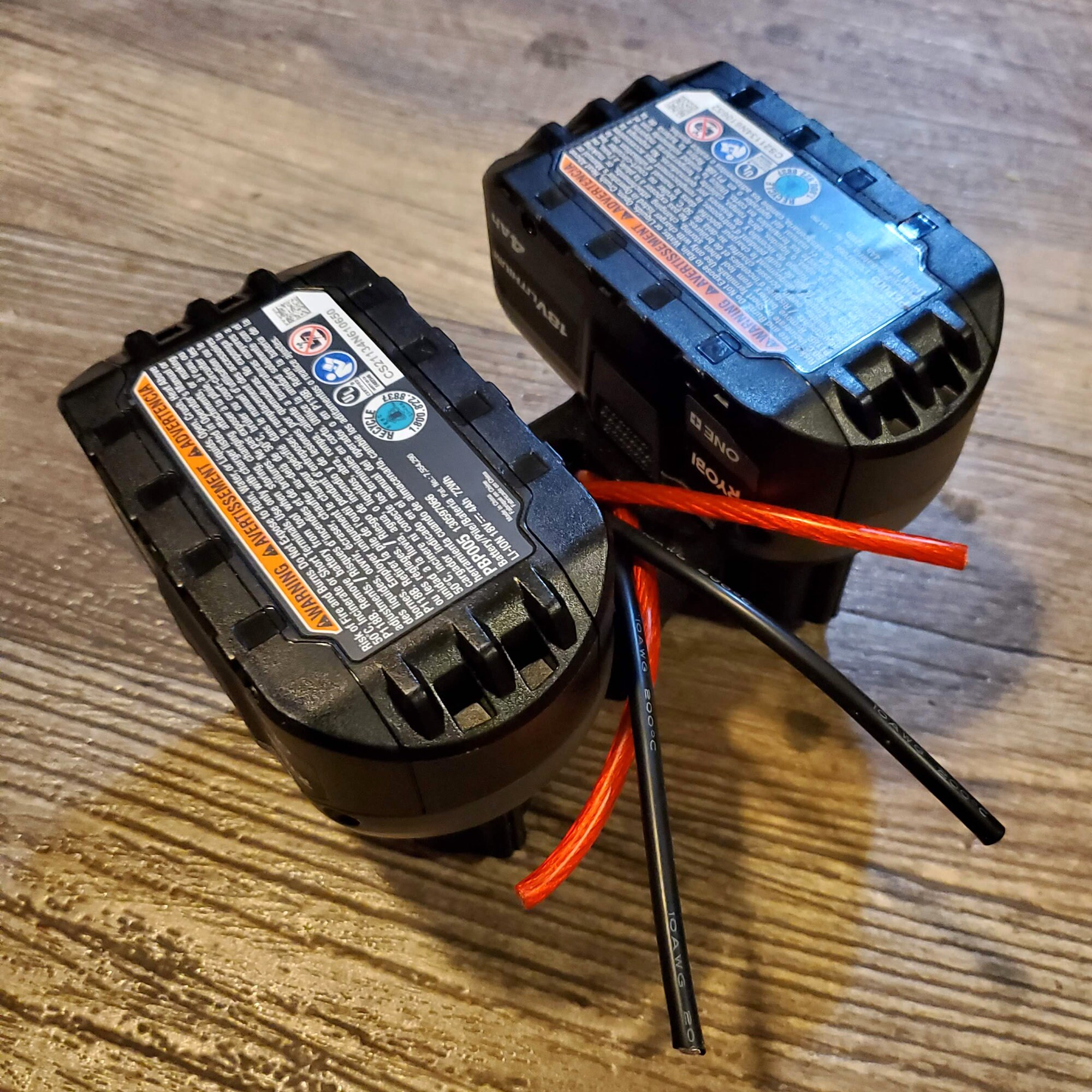 Ryobi ONE 18v Dual Battery Power Cap - Etsy