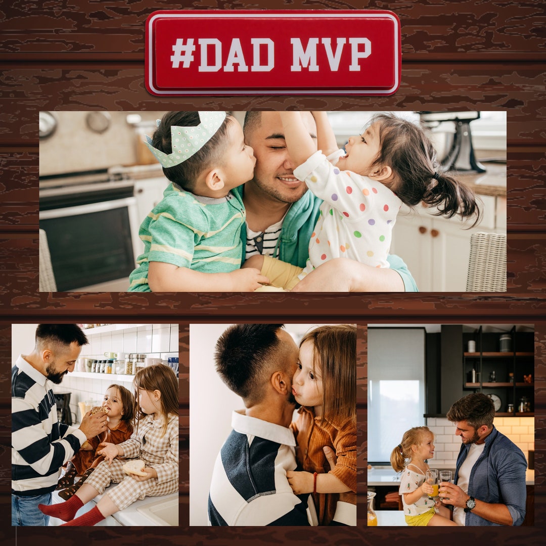 DAD Frames Made in CANVA PNG - Etsy