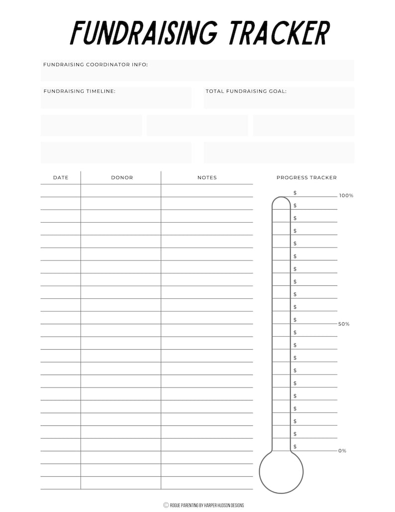 Fundraiser Bundle | Fundraiser Success Tips | INSTANT DOWNLOAD ...