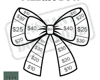 Fill My Bow Fundraiser Sheet - Etsy