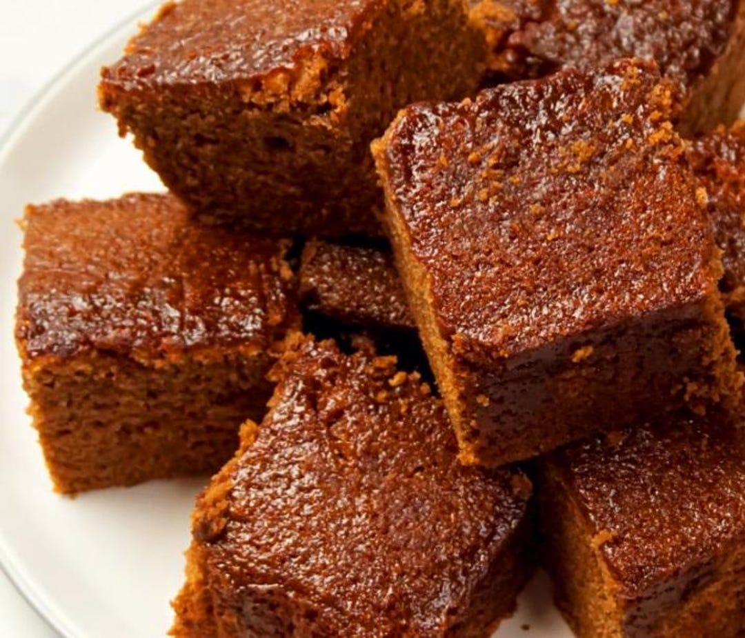 Sticky Ginger Cake. Traybake. Postal Bakes. Gifts. Present. Sweets ...