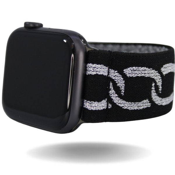 Silver Apple Watch Chain - Etsy