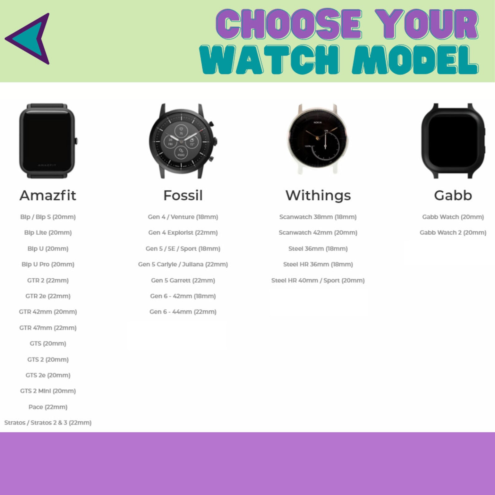 Elastic Watch Band Any Watch Model, Any Size Thick Rainbow Pride ...