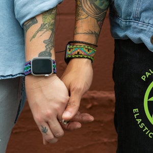 Elastic Watch Band Any Watch Model, Any Size Thick Rainbow Pride ...