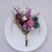 Dream Purple Mini Dry Flower Bundle, Eucalyptus Leaf Wedding Mini ...