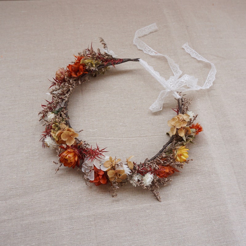 Autumn Flower Crown - Etsy