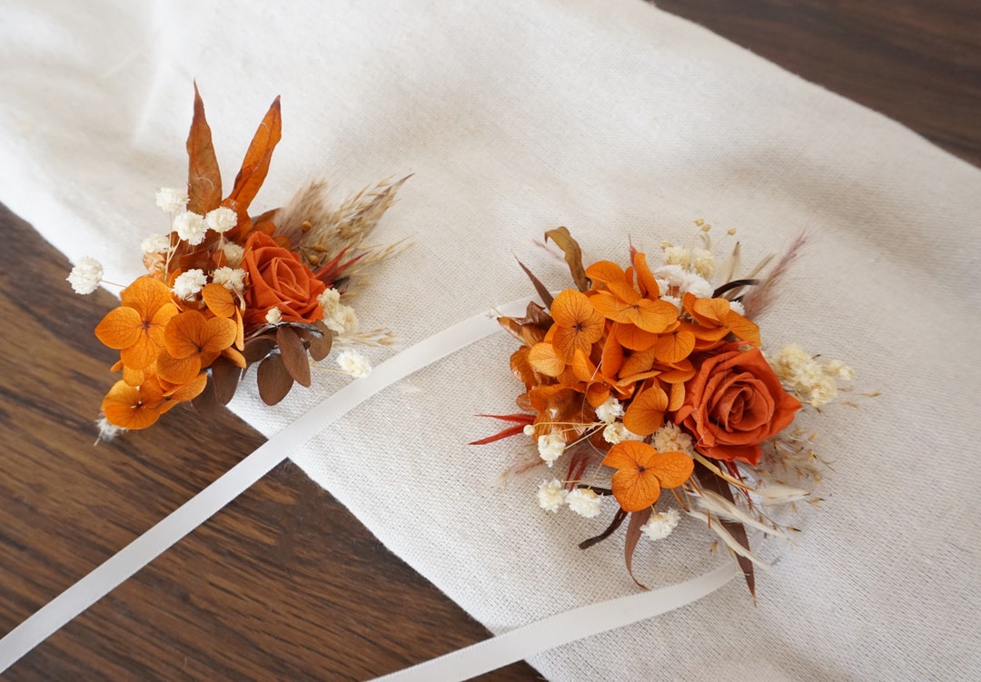 Penpas Grass Burnt Orange Color Wrist Corset/needle on Dry Country ...