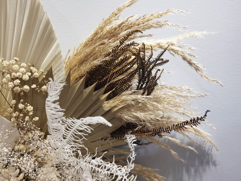 Boho Palm Leaf Arch Arrangement Wedding Holiday Anniversary - Etsy