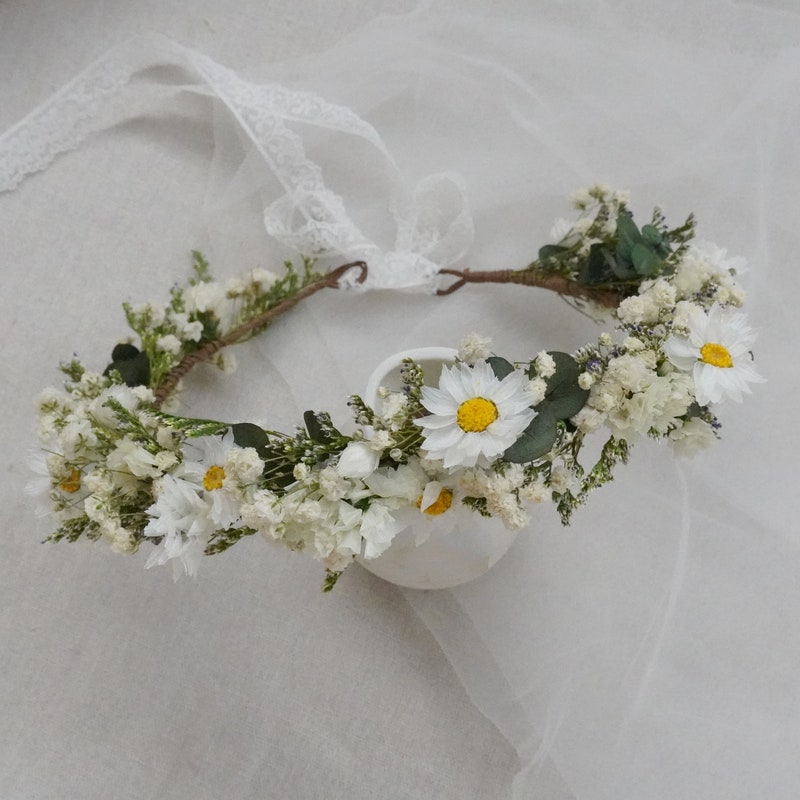 Daisy Flower Crown - Etsy