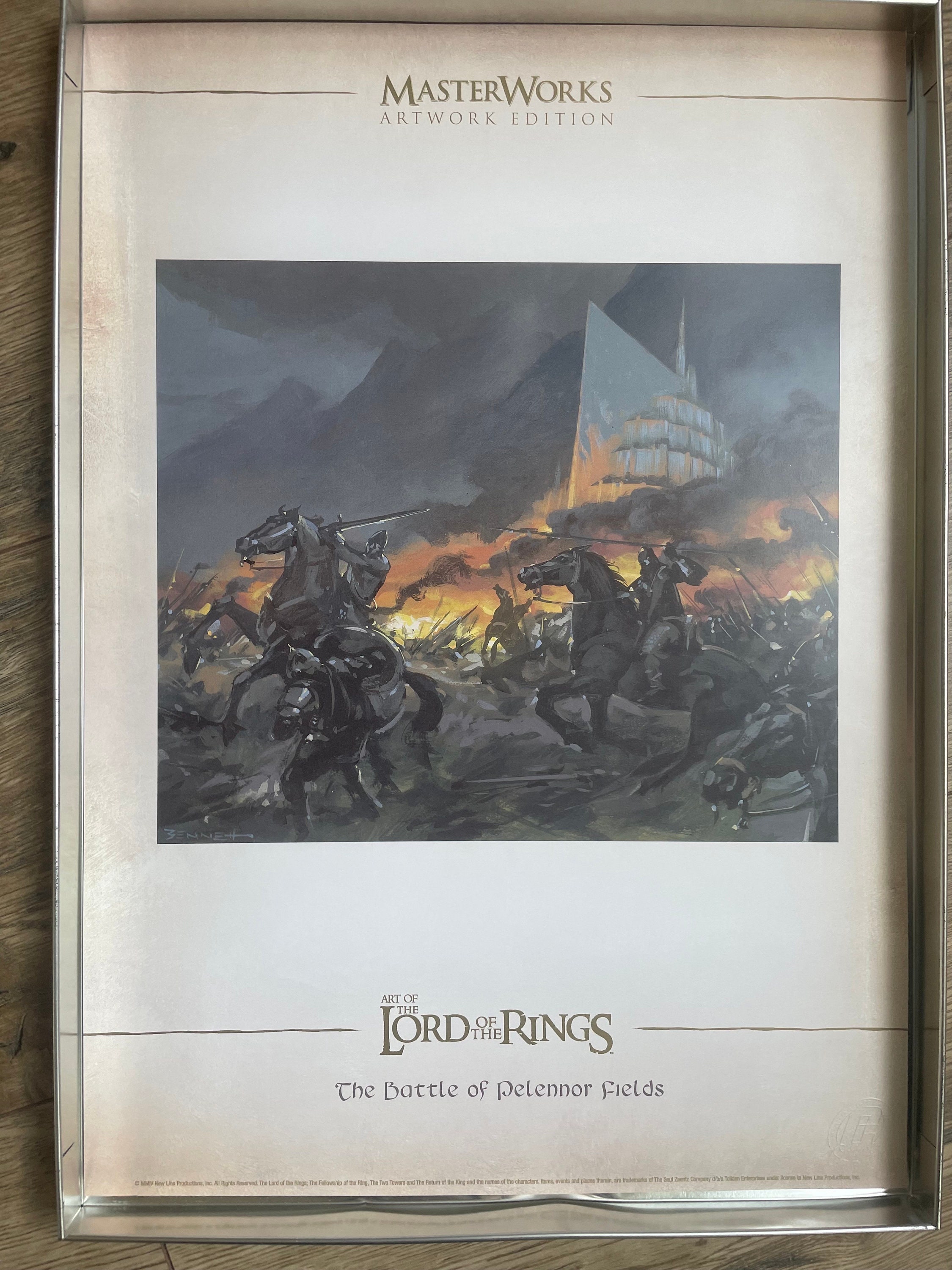 Lord Of The Rings Battle Art