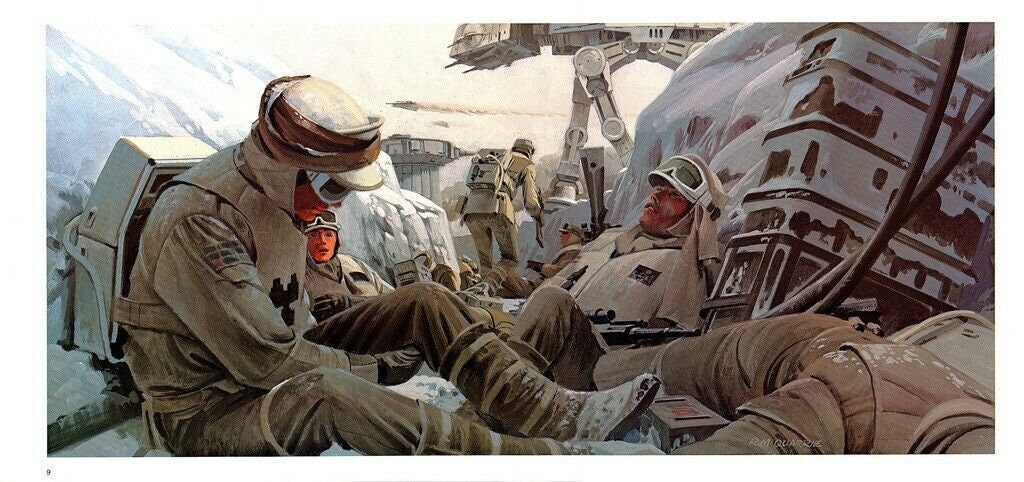 Framed Star Wars Empire ATAT Rebel Original Print Artwork - Etsy UK