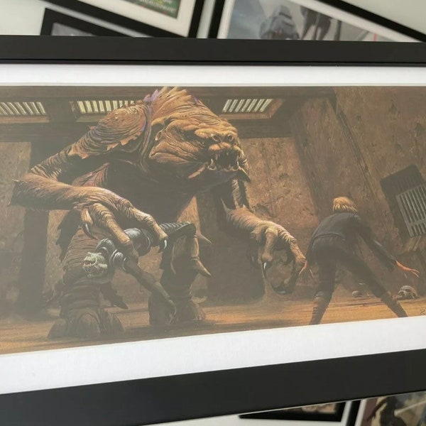 Rancor Art Painting - Etsy