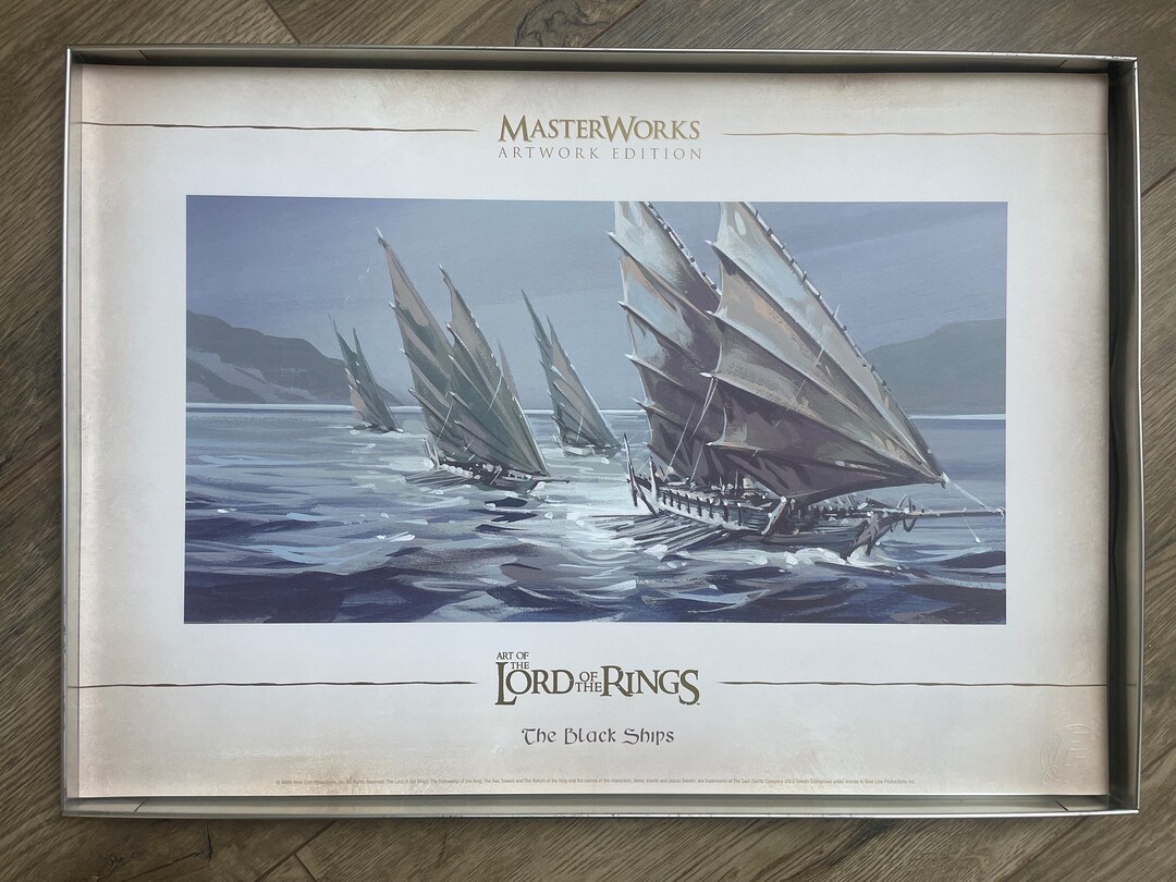 Lord of the Rings Official Movie Concept Art Limited Edition Only 1000 ...