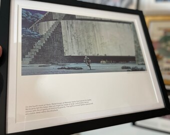 Rebel Soldiers on Yavin Moon 1977 Original Vintage Star Wars Painting ...