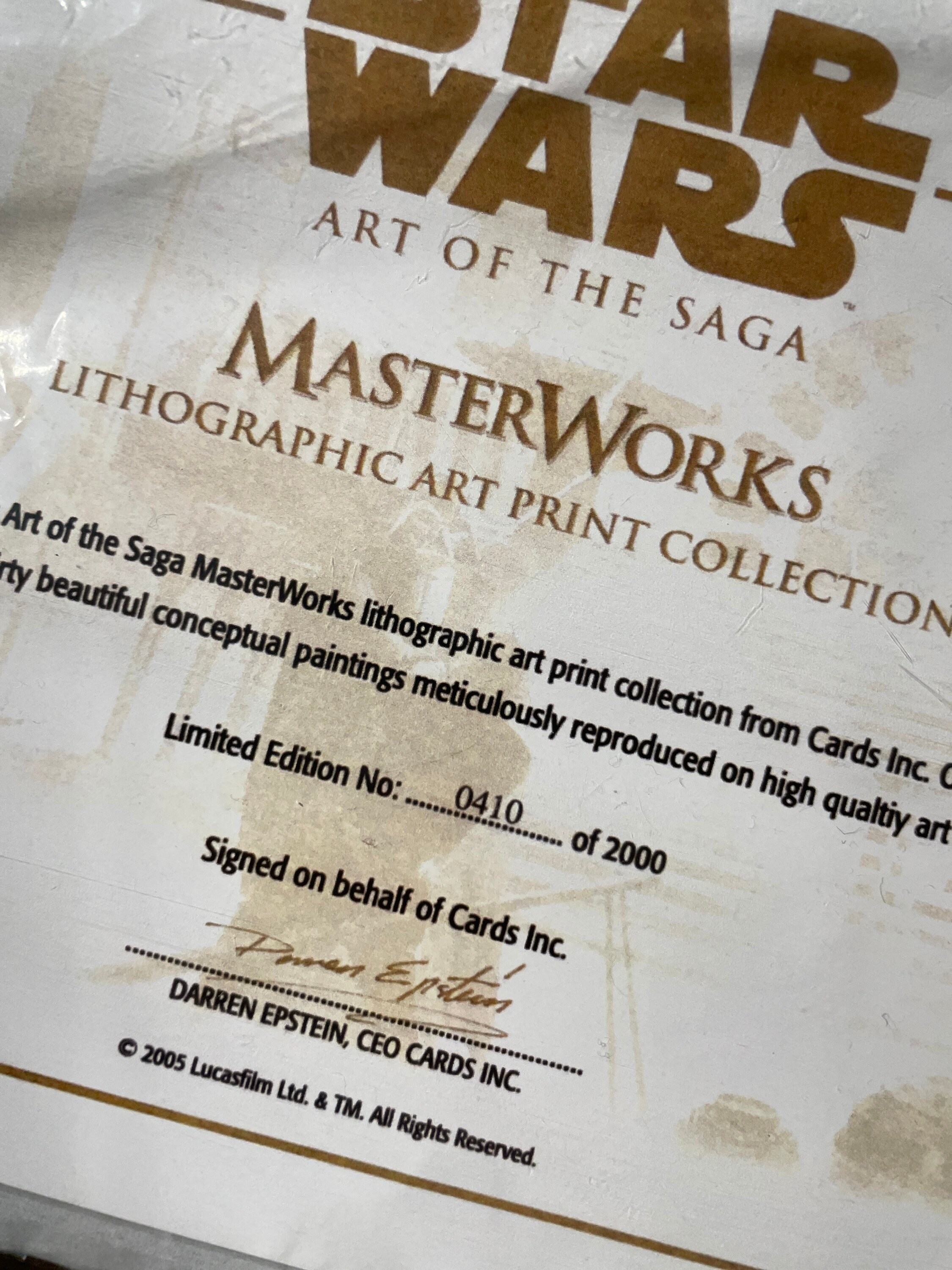 Star Wars Doug Chang Prequel Concept Art Print Attack of the | Etsy UK