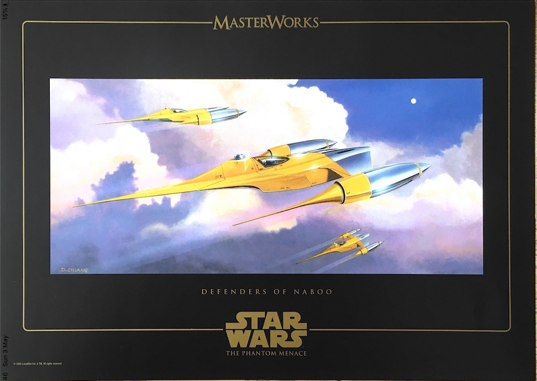Star Wars Doug Chang Prequel Concept Art Print Masterworks the - Etsy