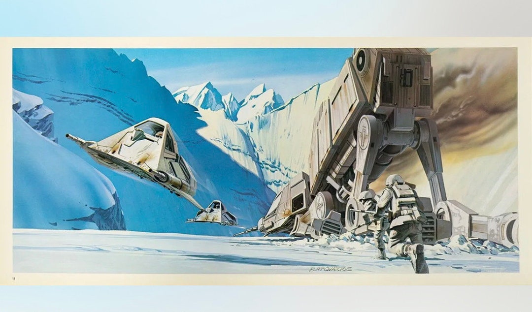 Vintage Original First Edition 1980 Star Wars Ralph Mcquarrieportfolio ...