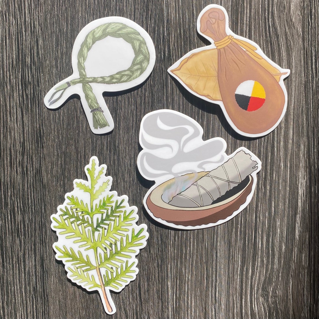 Four Medicines Bundle Waterproof Stickers - Etsy