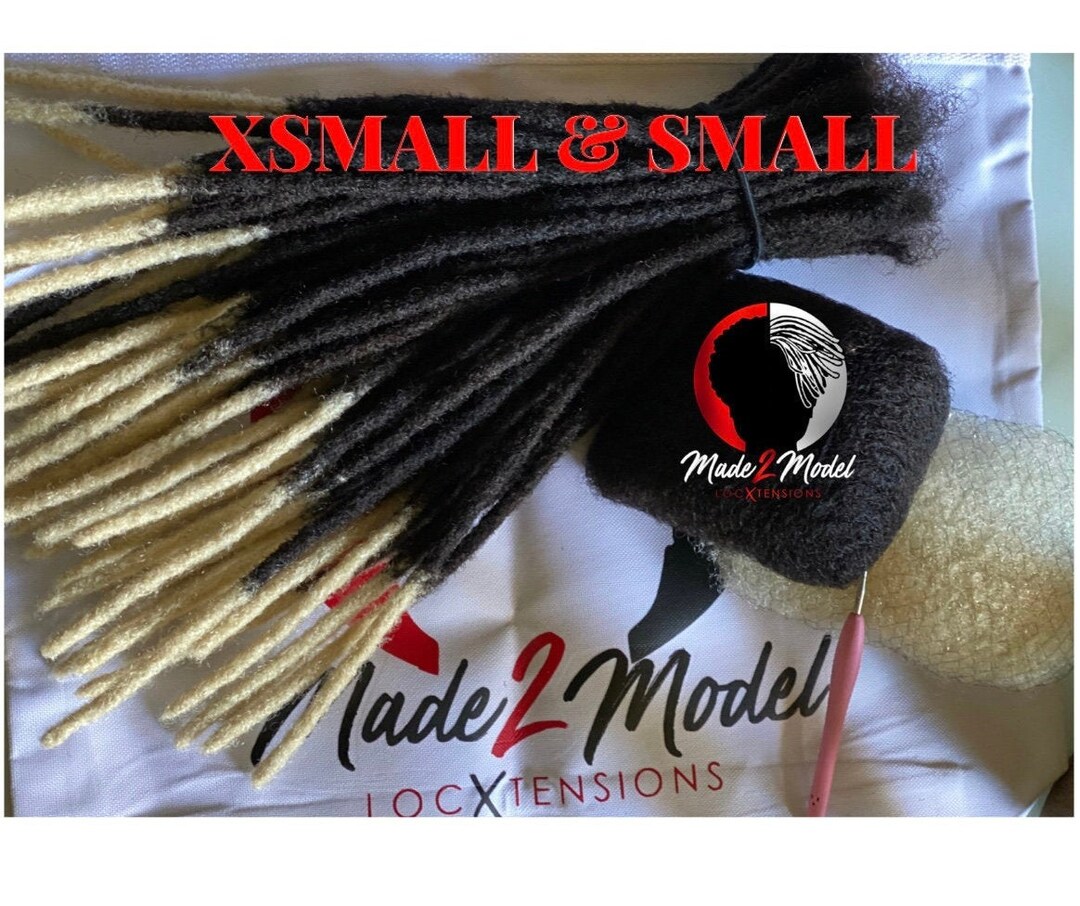 Xsmall Or Small Loc Extensions 10 Locs Per Bundle Etsy