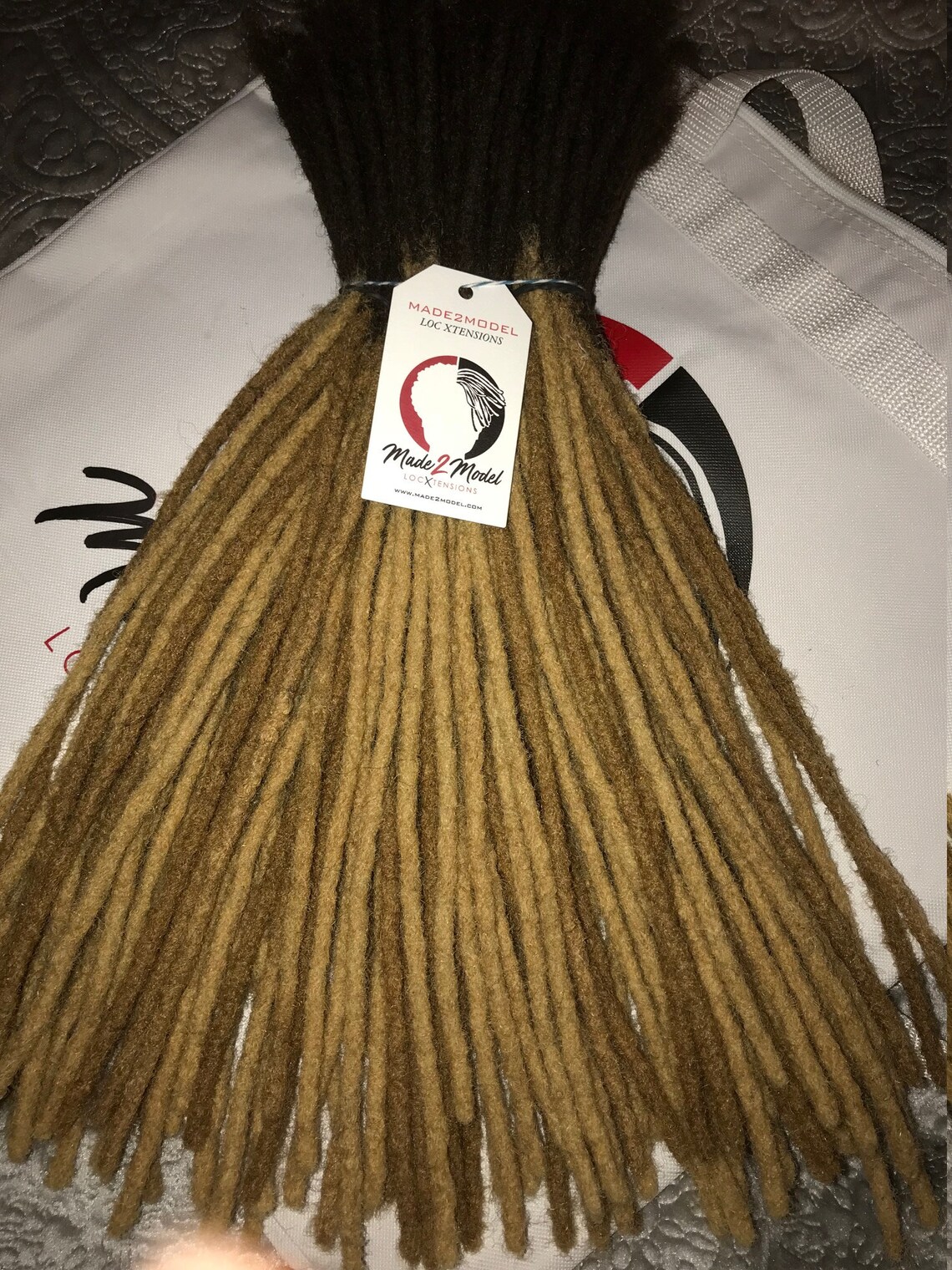 LARGE SIZE Custom Color Loc Extensions 10 Locs per Bundle | Etsy