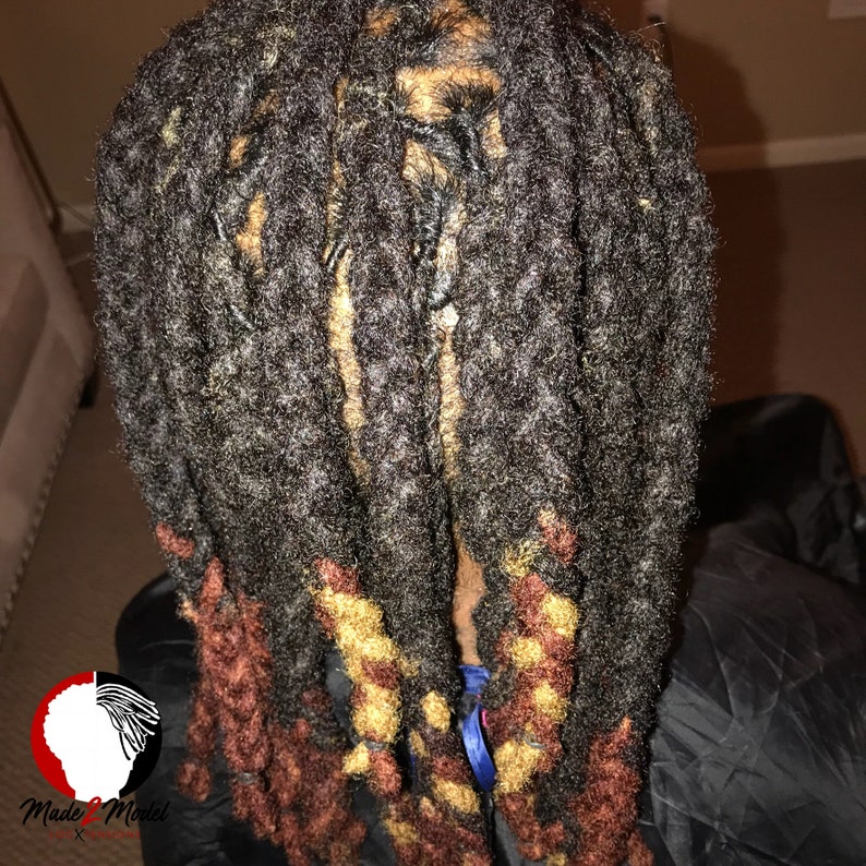 XSMALL & SMALL Custom Color Loc Extensions (10 Locs per Bundle) - Etsy