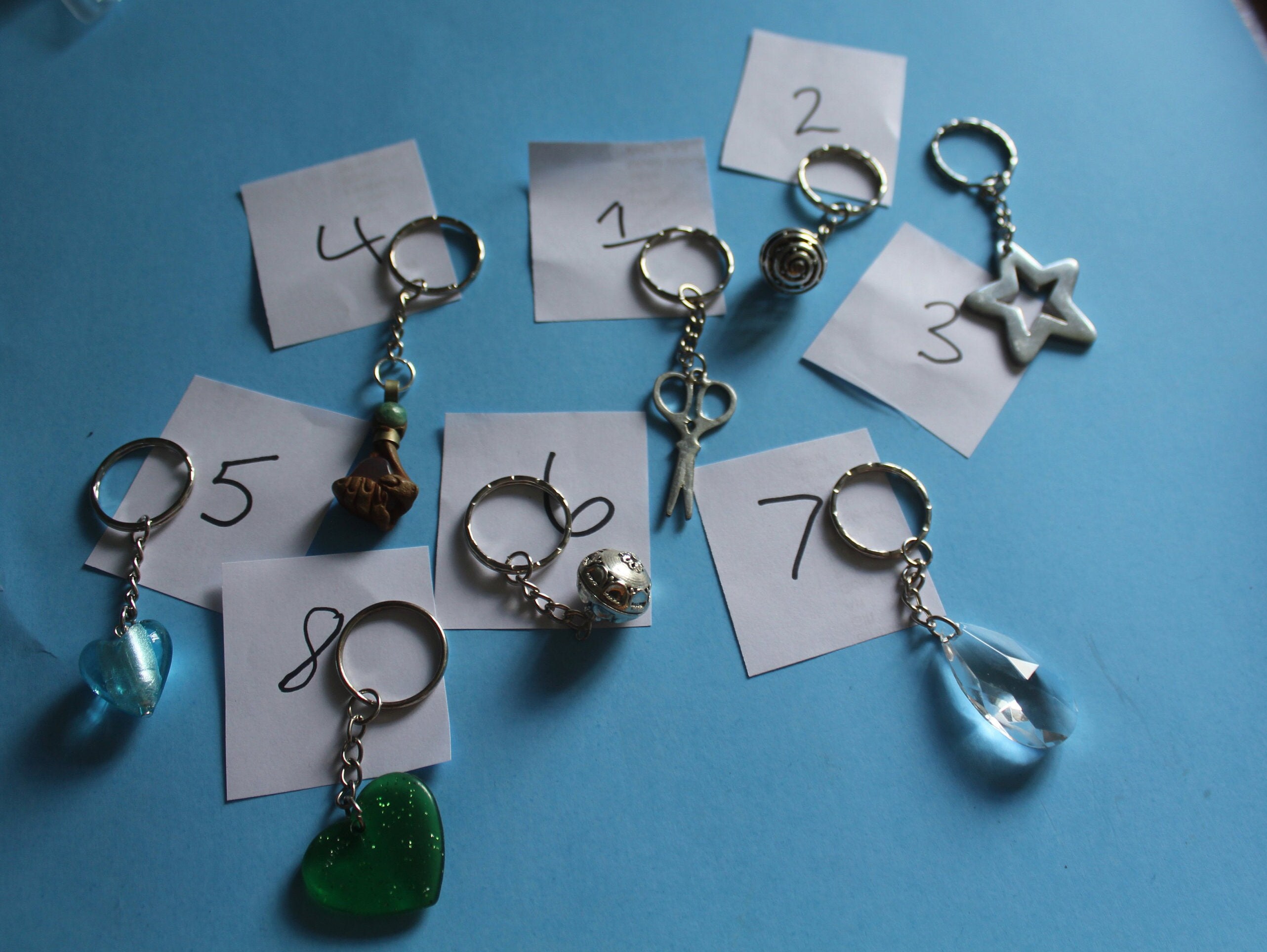 Handmade Keyrings assorted | Etsy