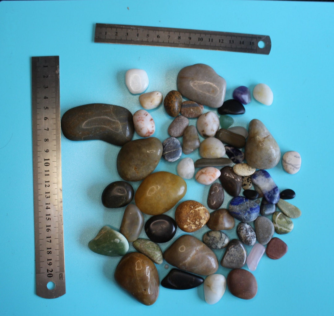 Polished Rocks and Gem Stones 200g Mixed - Etsy UK