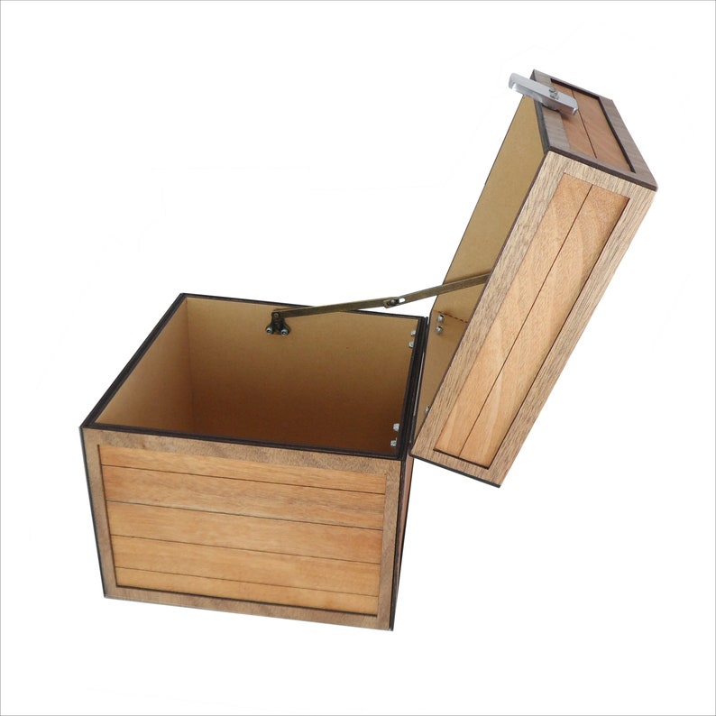 Minecraft Chest Life Size - Etsy