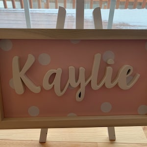 Name Sign| Customs Baby Sign - Etsy