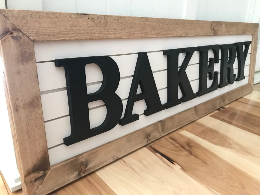 Handmade Bakery Sign - Etsy