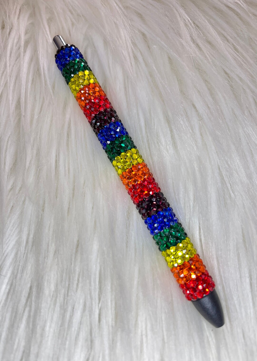Over the Rainbow Rhinestone Pen - Etsy