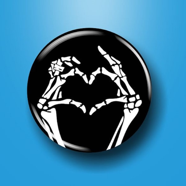 Heart Button Pin Template - Etsy