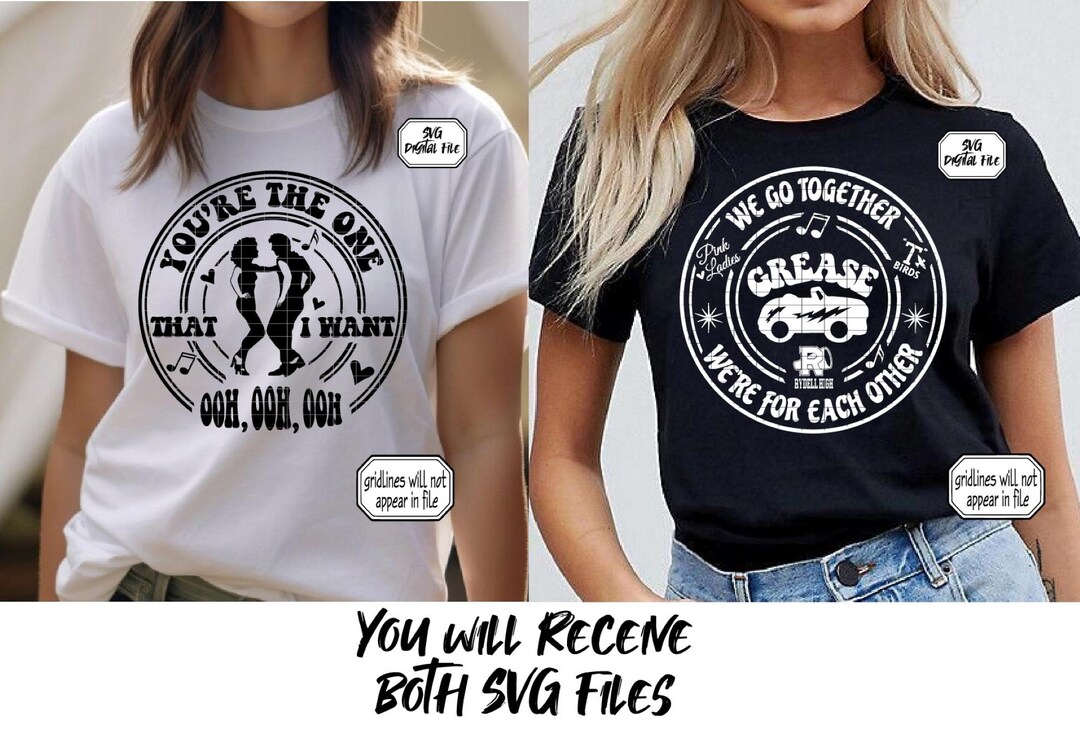 Grease SVG / Cut File / Broadway Musicals / Musical Theatre/ Broadway ...