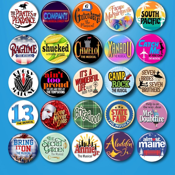 Broadway Pins - Etsy