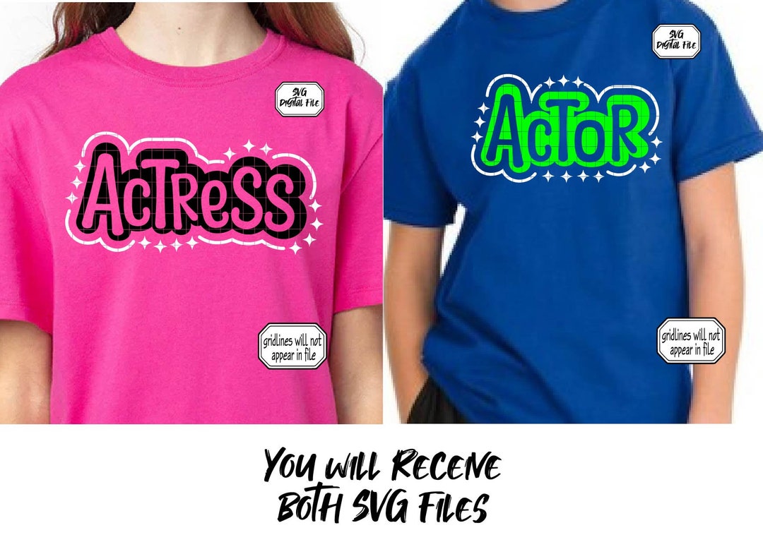 Actor SVG, Actress SVG, Drama SVG, Theatre Kid Svg, Theatre Shirts Cut ...