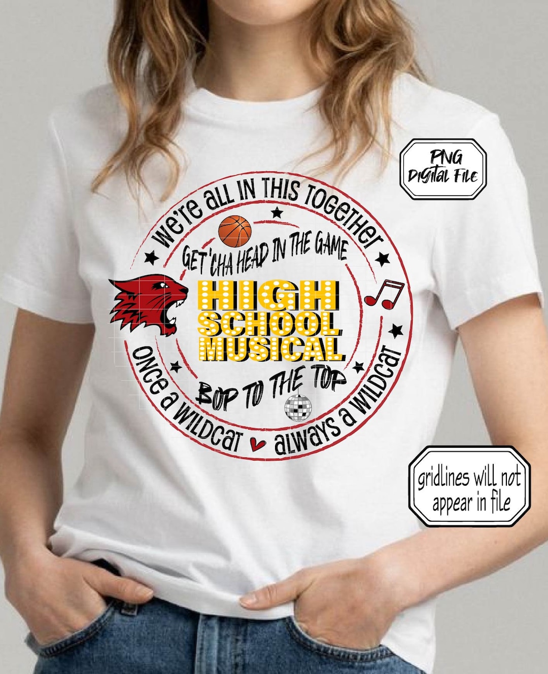 High School PNG / Bop to Top /broadway Musical Sublimation/broadway ...