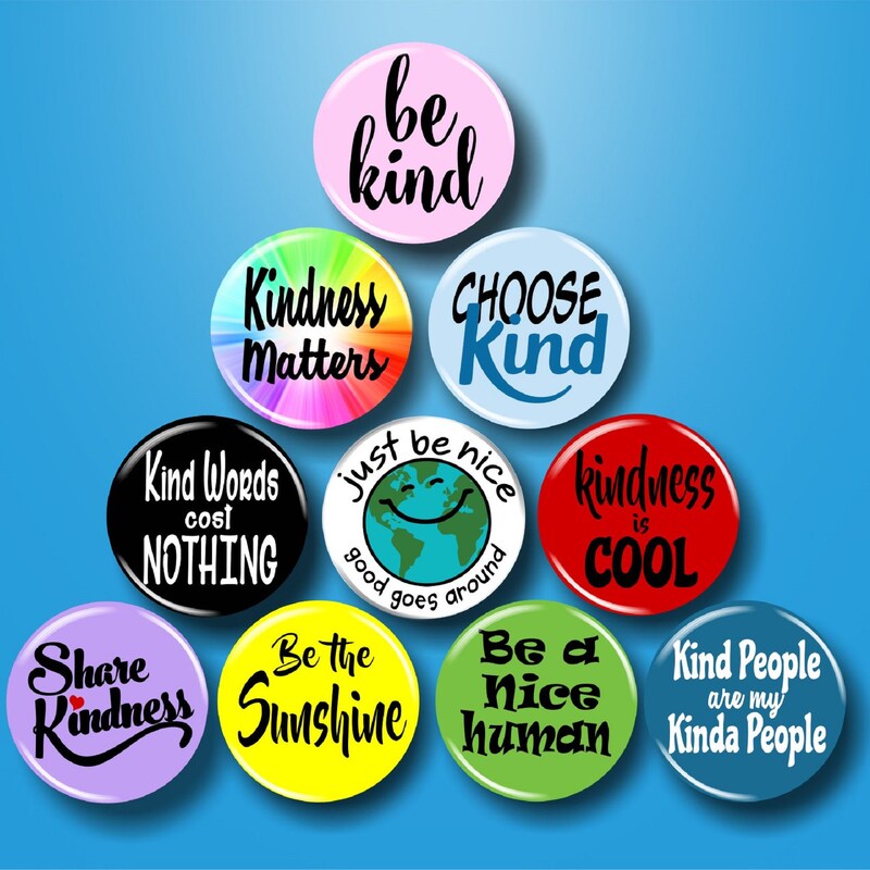 Kindness Pin - Etsy